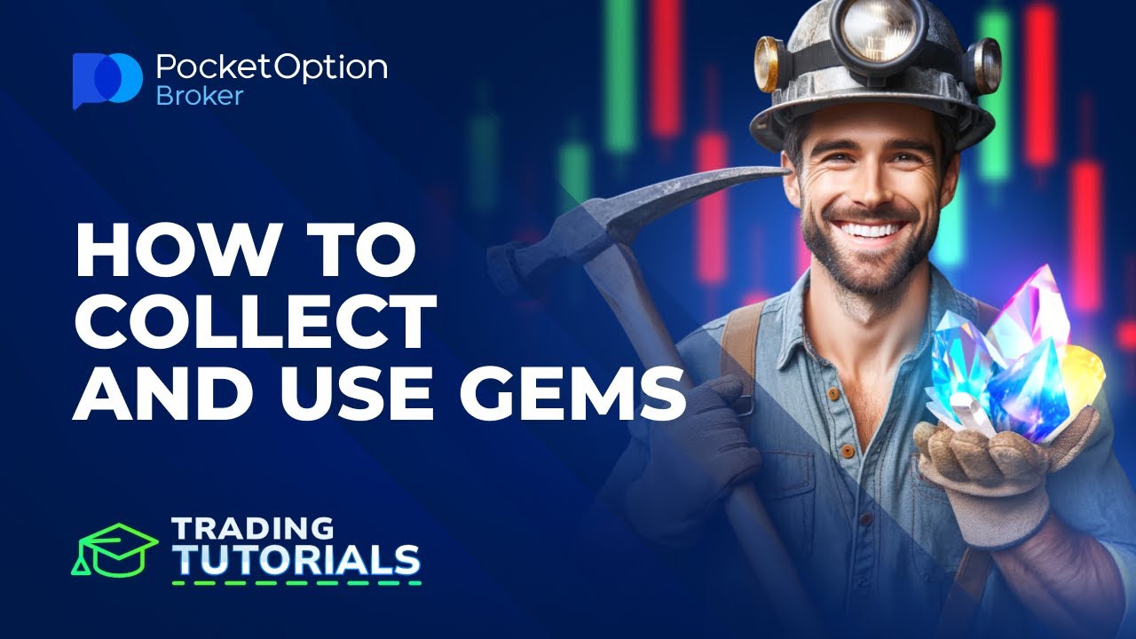 How to Collect and Use Gems | How to Trade on Pocket Option | Trading ...