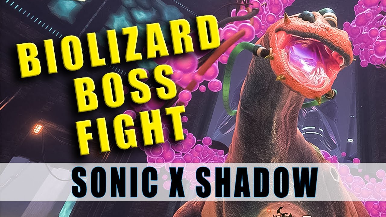 Biolizard Boss Fight Sonic X Shadow Generations how to beat Biolizard ...