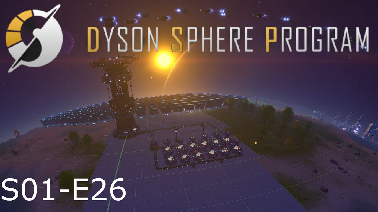 Dyson Sphere Program S01-E26, Planetary Logistics Station test - YouTube