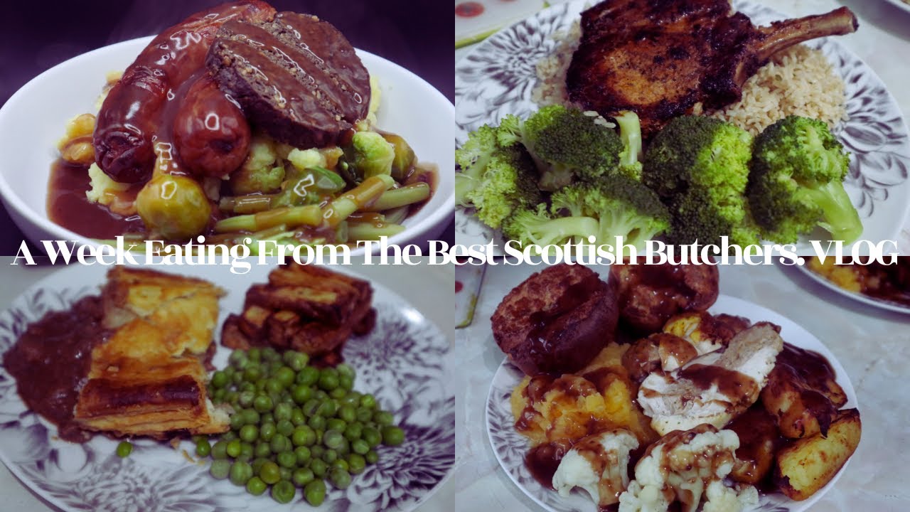 A Week Eating From The BEST Scottish Butchers - YouTube
