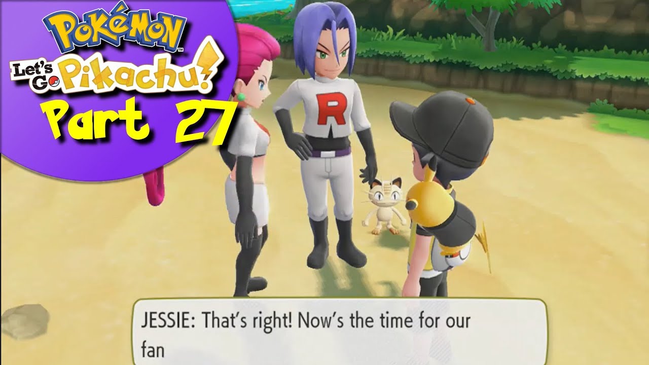 Thanks Team Rocket | Let's Go Pikachu - YouTube