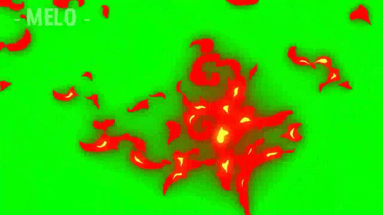 Fire Transition green screen - YouTube