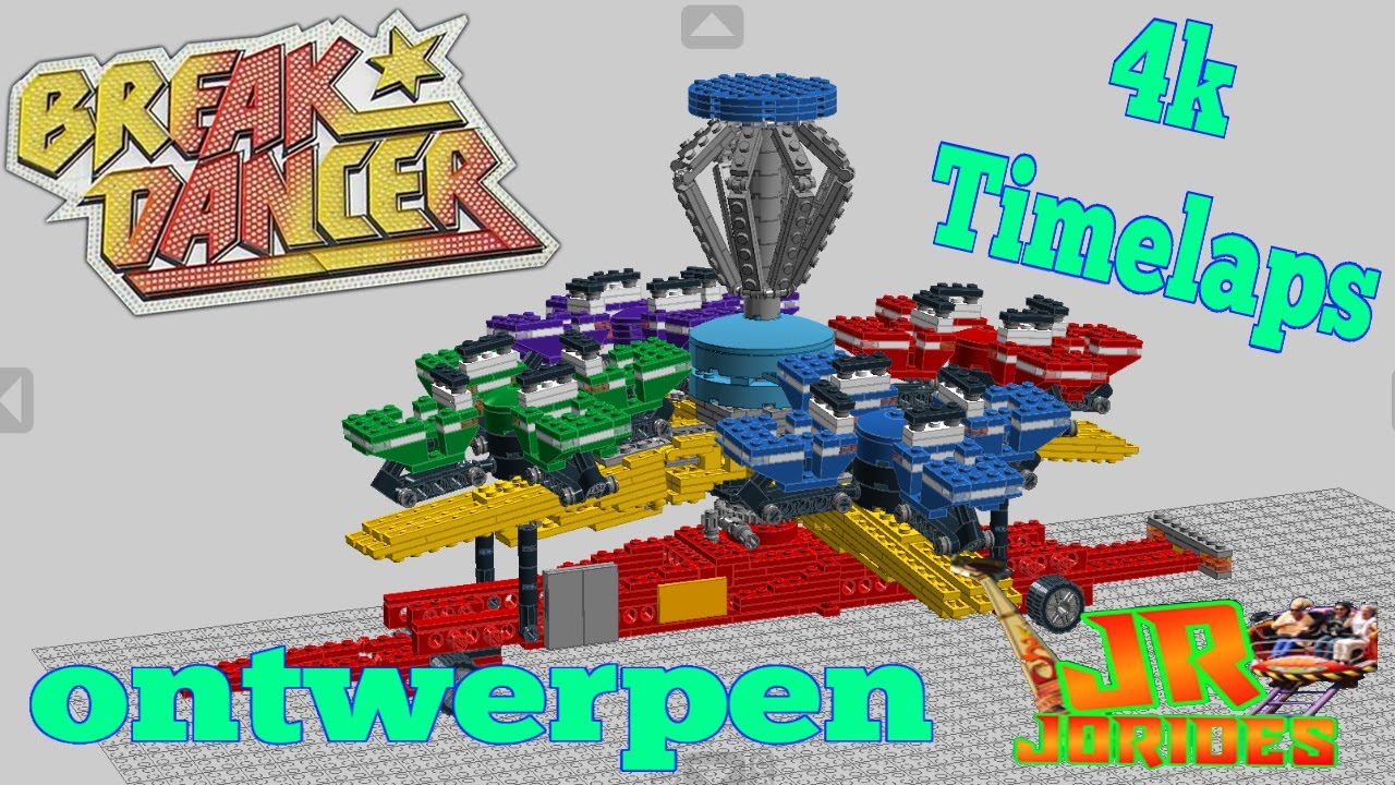 #Jorides: lego Funfair Breakdance No.3 to design (Timelaps) (Not For ...