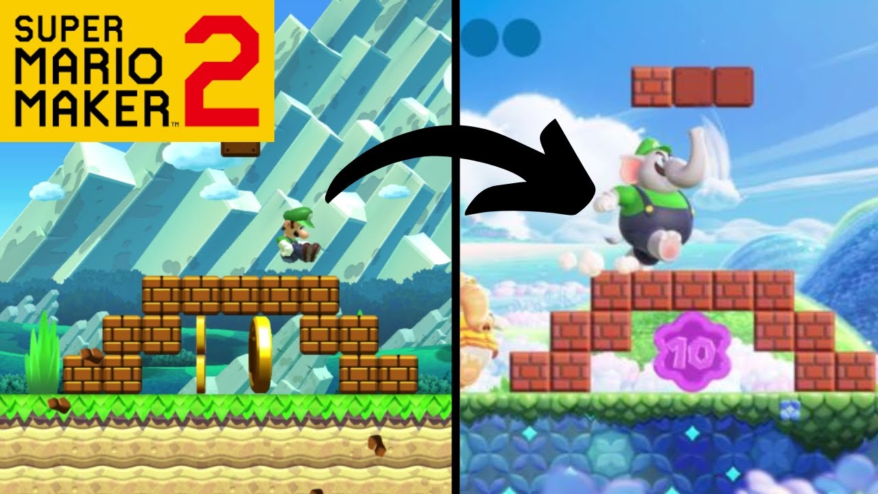 Super Mario Bros Wonder RECREATED in Mario Maker?! - Mario Maker Monday ...