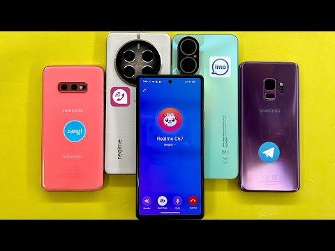 Social Media Zangi + TeleGuard + IMO + Telegram Samsung S10,Realme C67,Realme ,Galaxy S10E
