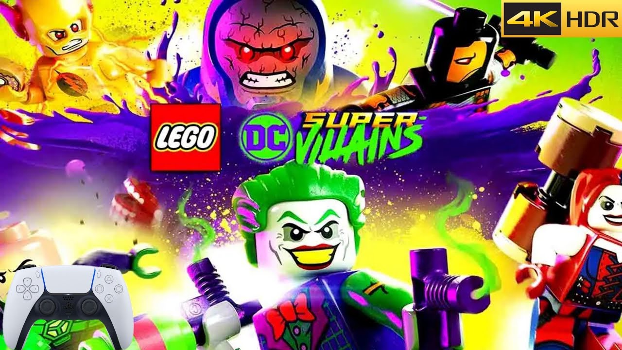 LEGO DC Super-Villains | PS5 4K 60fps Gameplay | We Are Villains | Best ...
