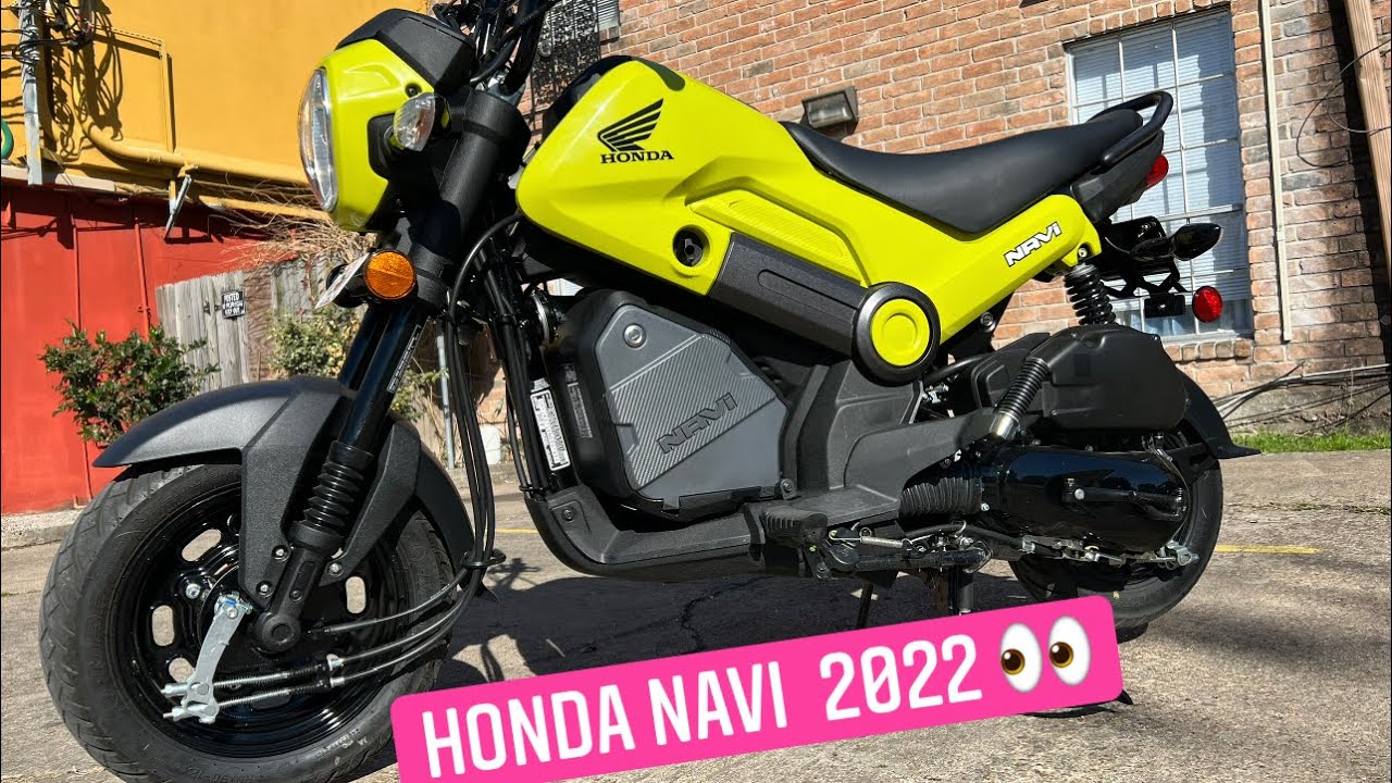 Review on the new Honda Navi 2022 Motorcycle 🏍 👀😎 - YouTube