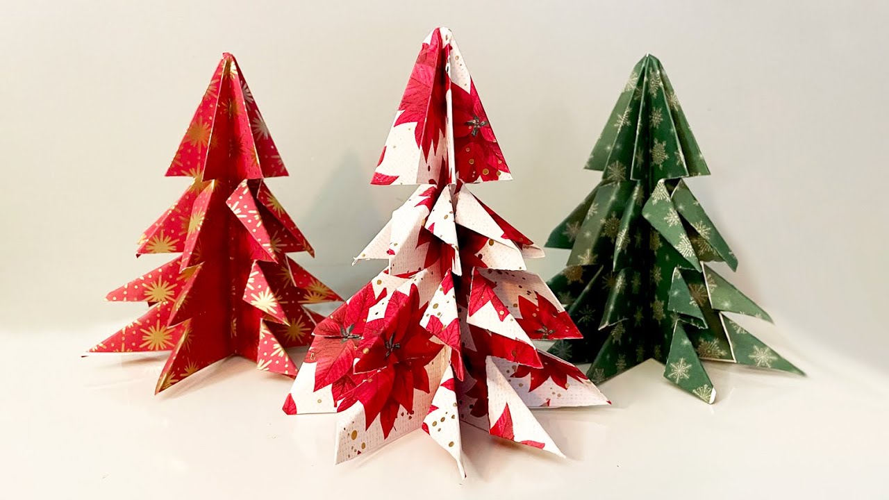 Kirigami Winter Trees - A WheatonArts Family Art Workshop - YouTube