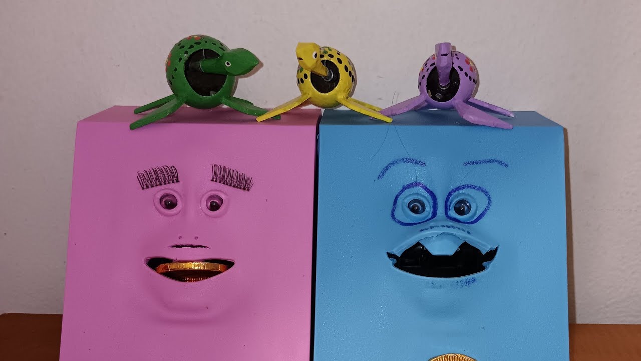 VIRAL ADORABLE COINS MACHINE BANK - YouTube
