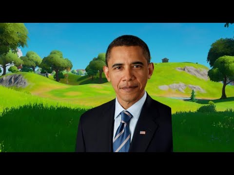 Ich zocke Fortnite mit Obama 😂😱 - YouTube