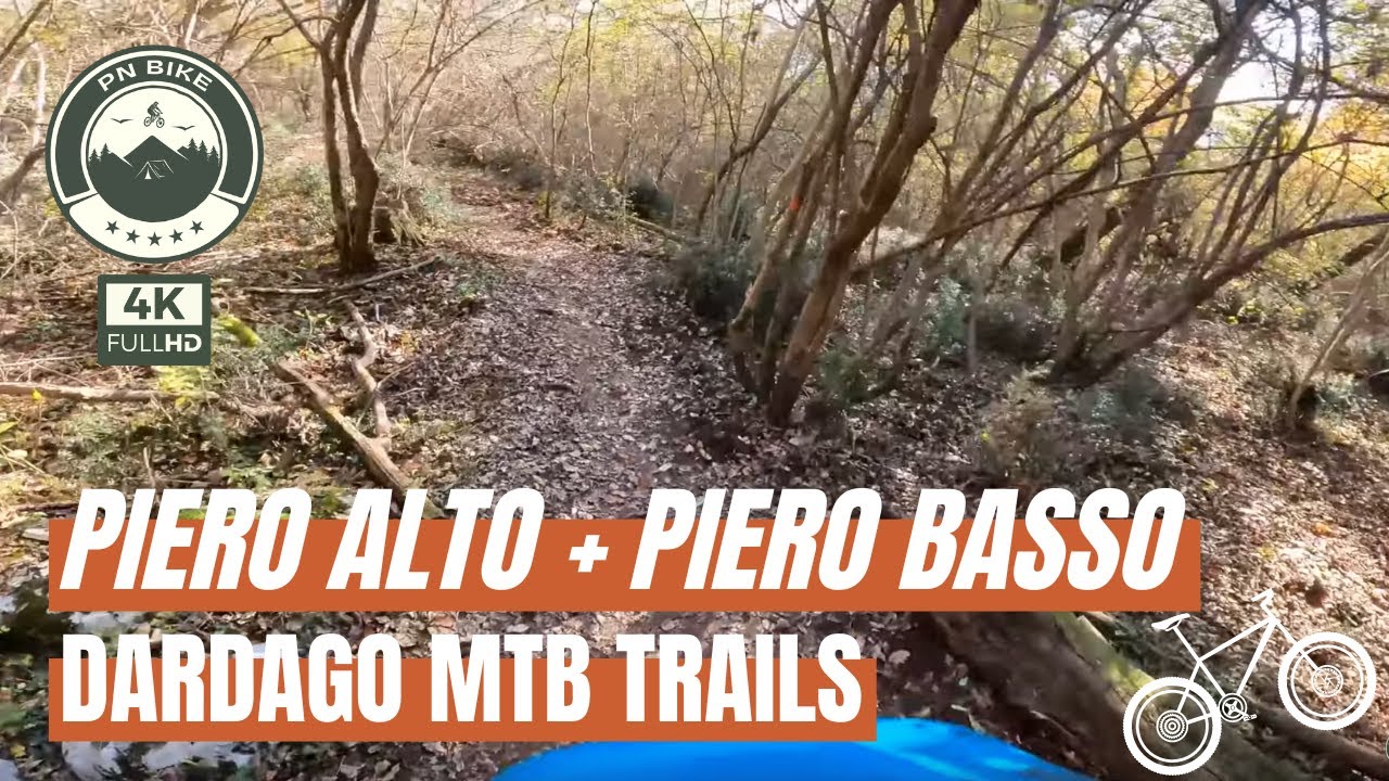 Piero Alto + Piero Basso - DARDAGO TRAILS - MTB 4K POV - YouTube