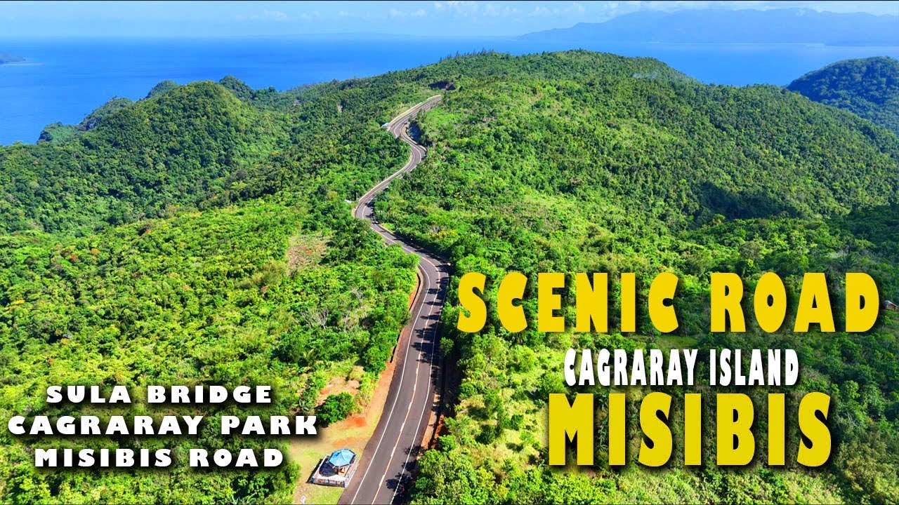 Misibis Scenic Road Cagraray Island | Sula Bridge and Cagraray Eco Park ...