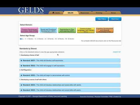 Finding an indicator in GELDS - YouTube