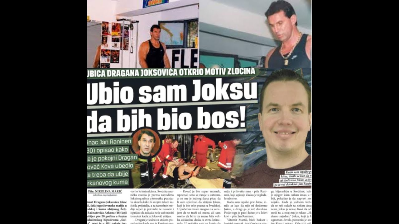 Zivotna prica KRALJA SVEDSKOG PODZEMLJA - Dragan Joksovic Joksa - YouTube