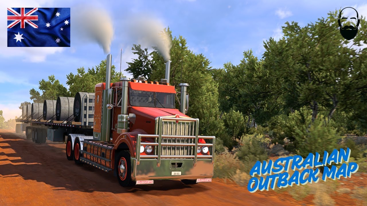 Australian Outback Map | The Last Road Before the World Ends | Kenworth ...