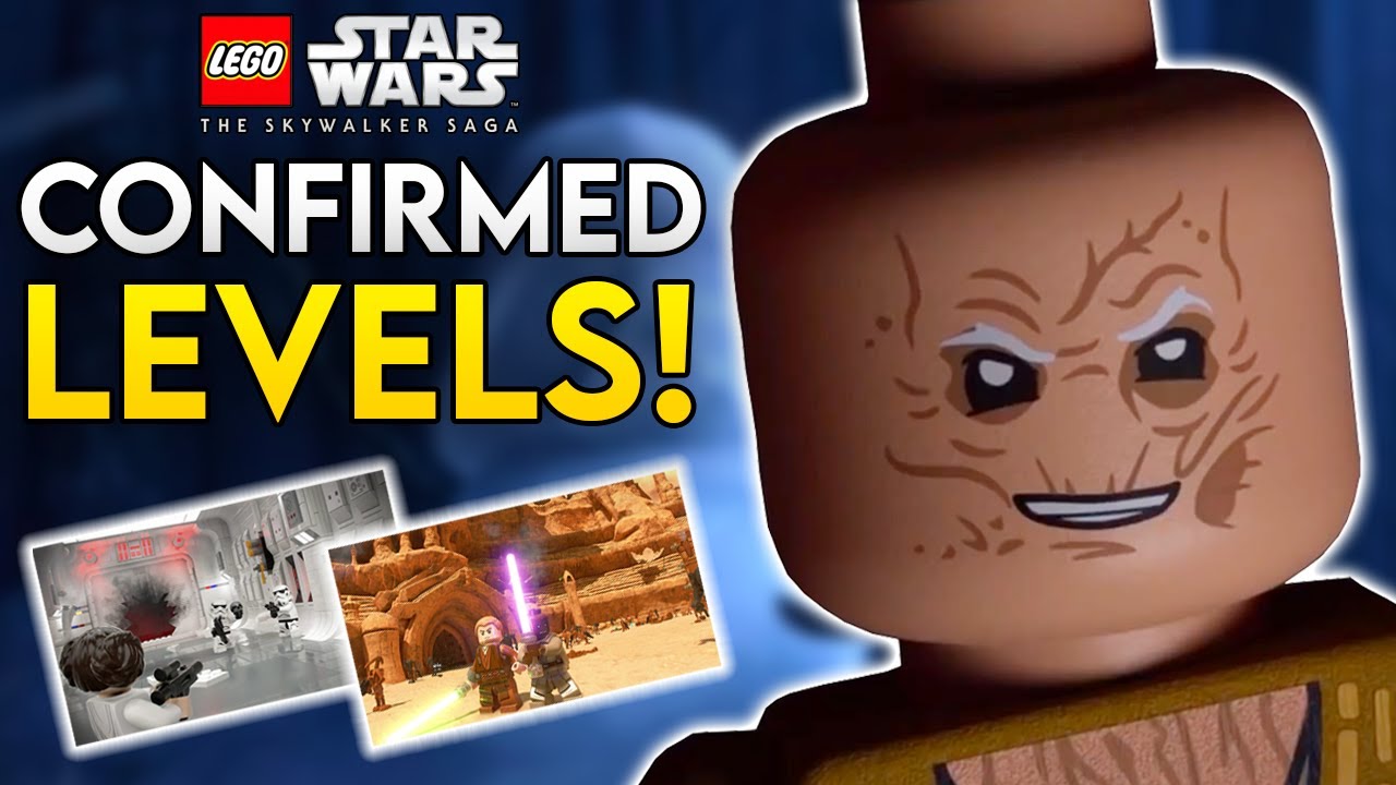 LEGO Star Wars: The Skywalker Saga - All Confirmed Levels! - YouTube