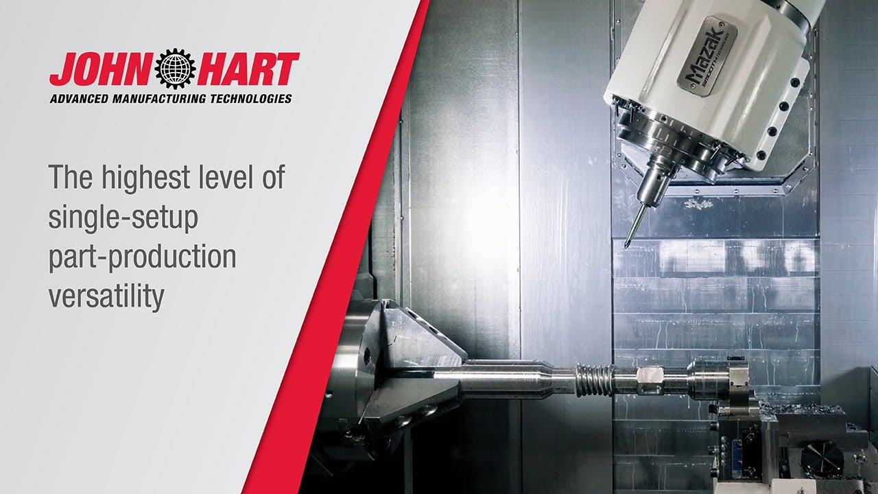 The highest level of single-setup part-production versatility - YouTube