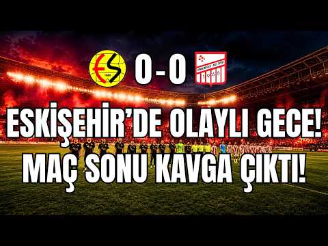ESKİŞEHİR'DE ORTALIK KARIŞTI! BİR ŞEHRİN HAYAL KIRIKLIĞI | Eskişehirspor 0-0 Ayvalıkgücü Maç Vlog