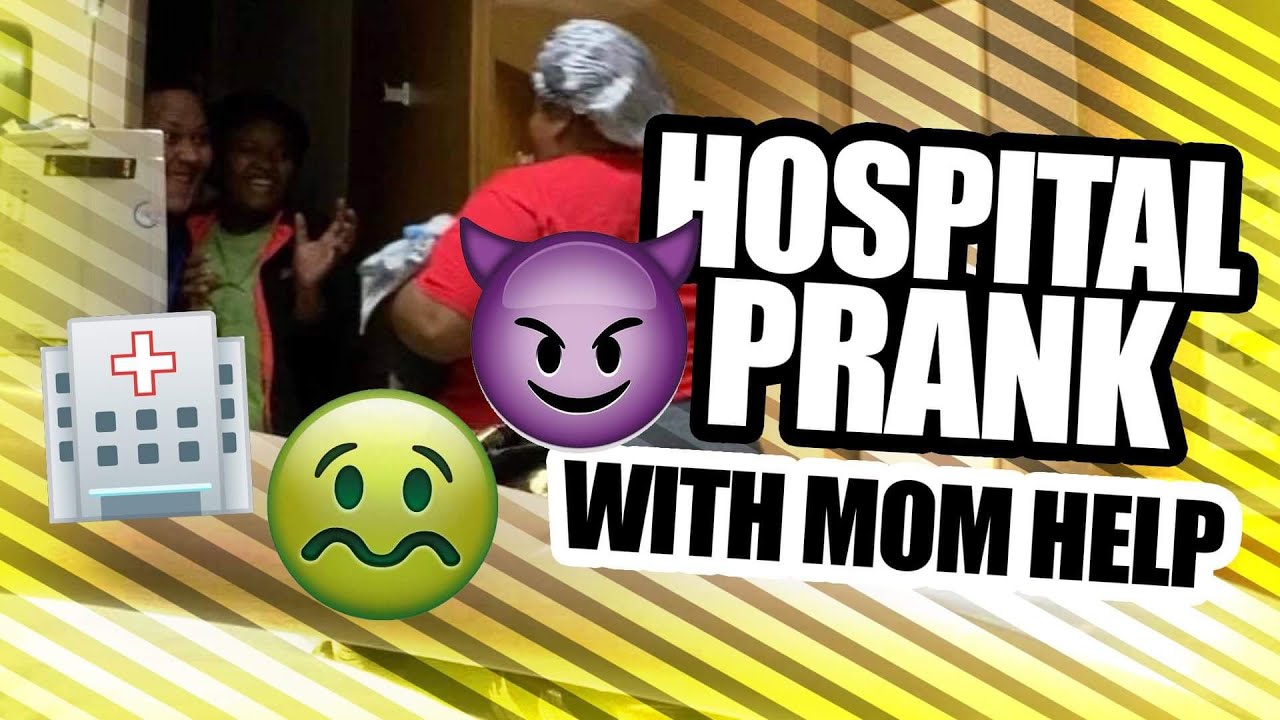 Hospital Prank With Mom Help🏥🤢😈 - YouTube