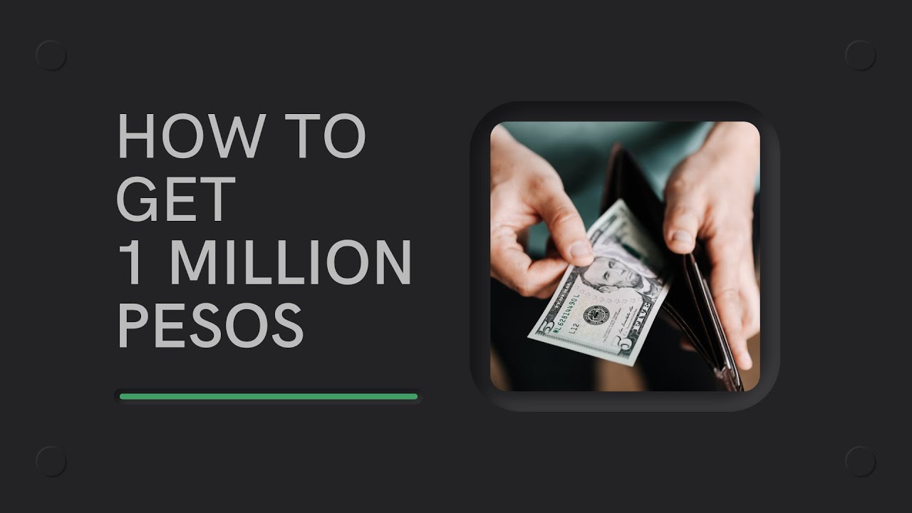 How to get 1 Million Pesos? | Sharing our journey to our first million ...