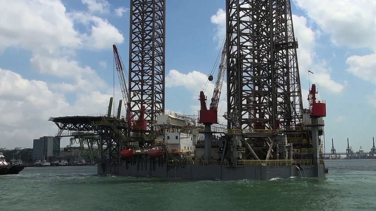 Kim Heng Marine & Oilfield Randolph Yost Arrival into Pandan Yard - YouTube