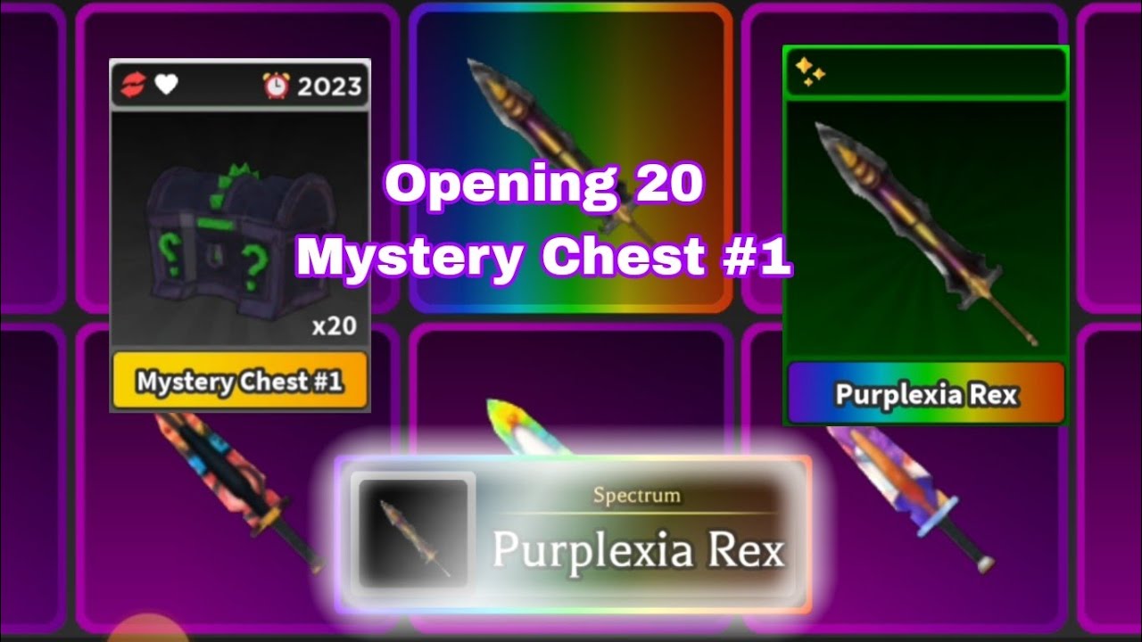 Opening 20 Mystery Chest #1 Part 2 || 🔪Survive The Killer - YouTube