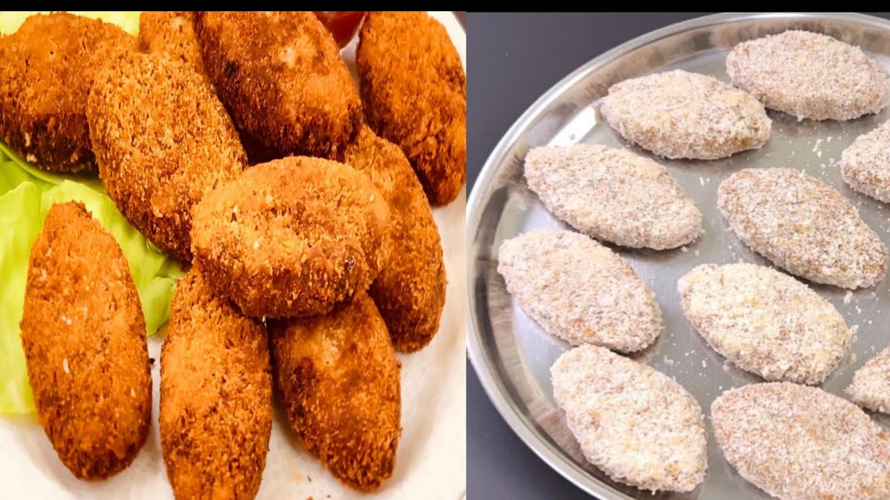 Crispy Cutlets Made New Way || Chinese Cutlet Recipe || New Nashta ...
