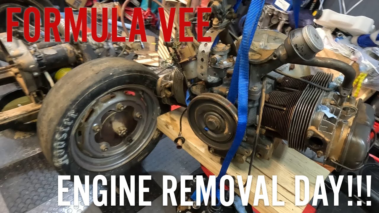 Formula Vee Ep3 - Engine and gas tank removal, finally!!! - YouTube