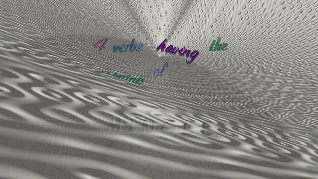 mingle - 4 verbs which are synonym of mingle (sentence examples) - YouTube