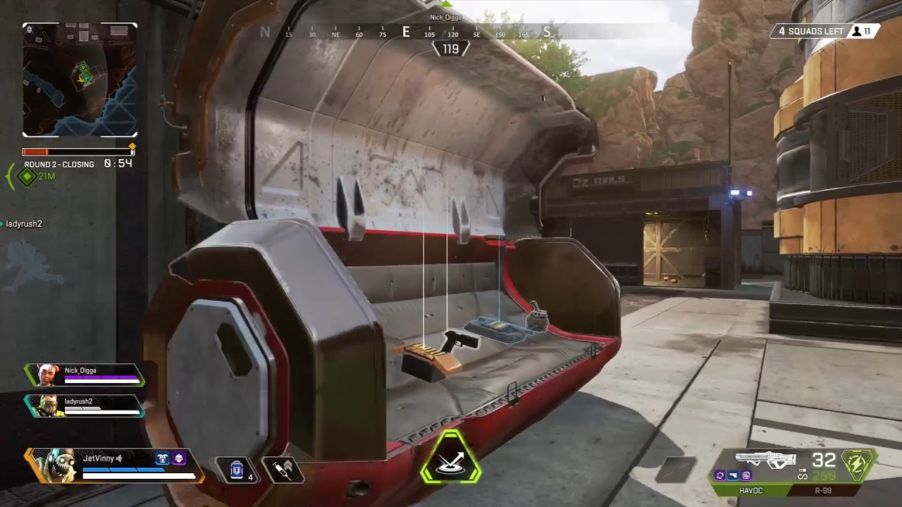 Apex Container Rocket PS4 - YouTube