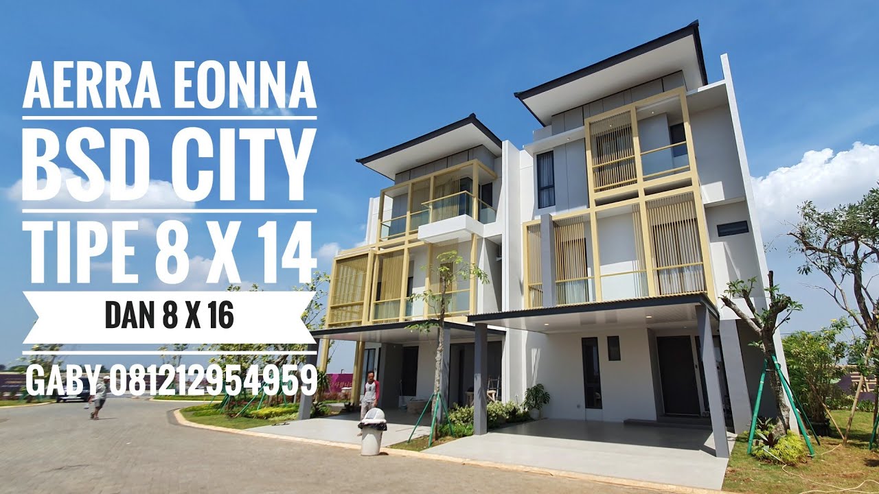 🔴 Show Unit AERRA EONNA 8 X 14 DAN 8 X 16 BSD CITY. New Korean Concept Newtro Premium 3 Lantai ...