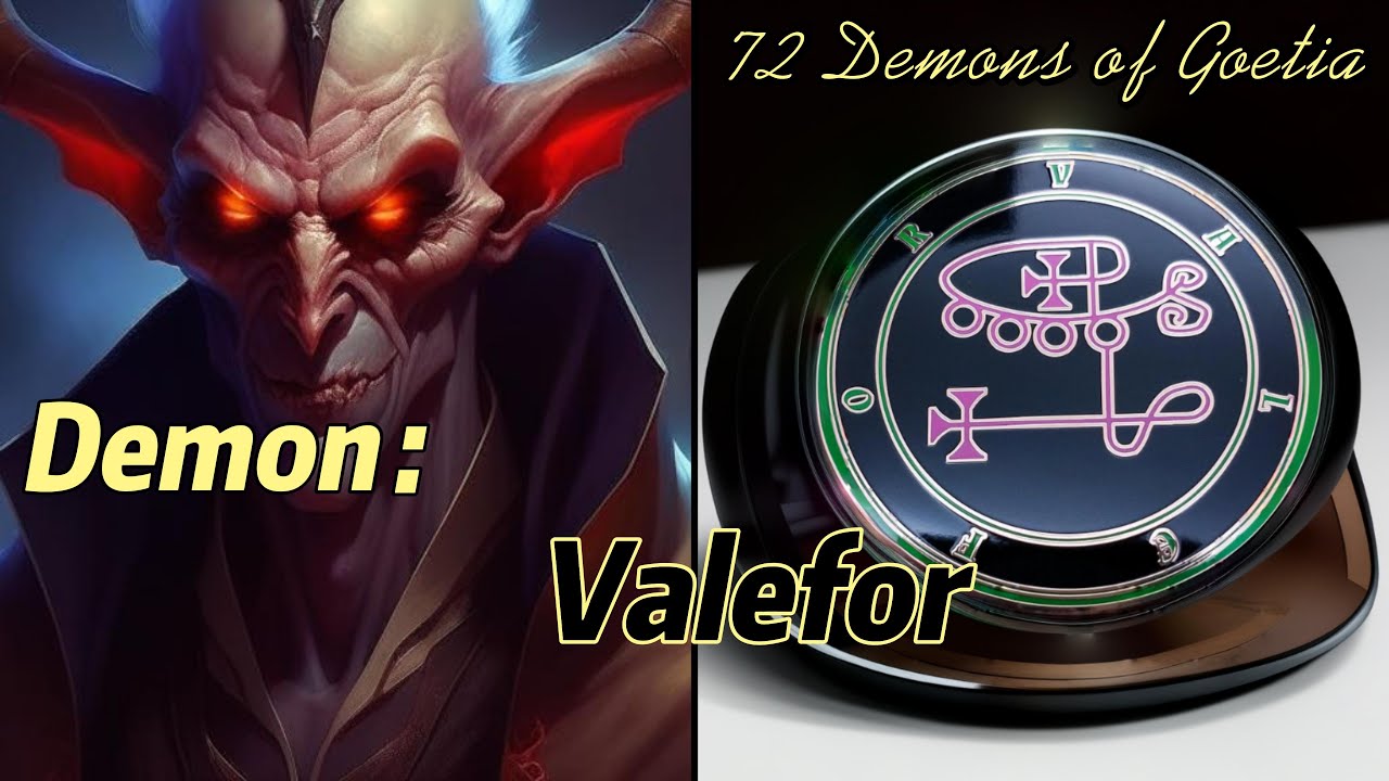 72 Demons of Goetia. The Demon of Valefor. The sixth of 72 demons ...