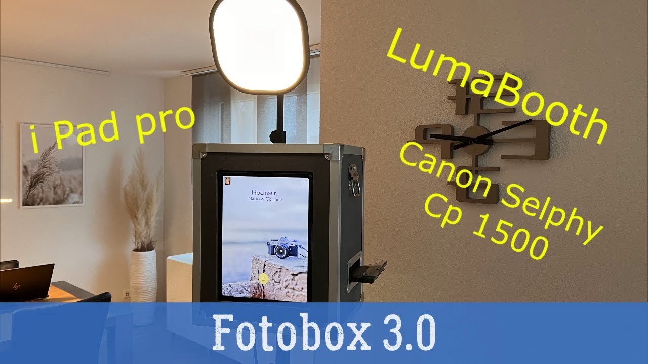 Fotobox 3.0 mit i-Pad und LumaBooth - YouTube