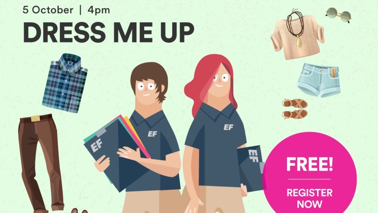 EF Life Club: Dress Me Up - YouTube