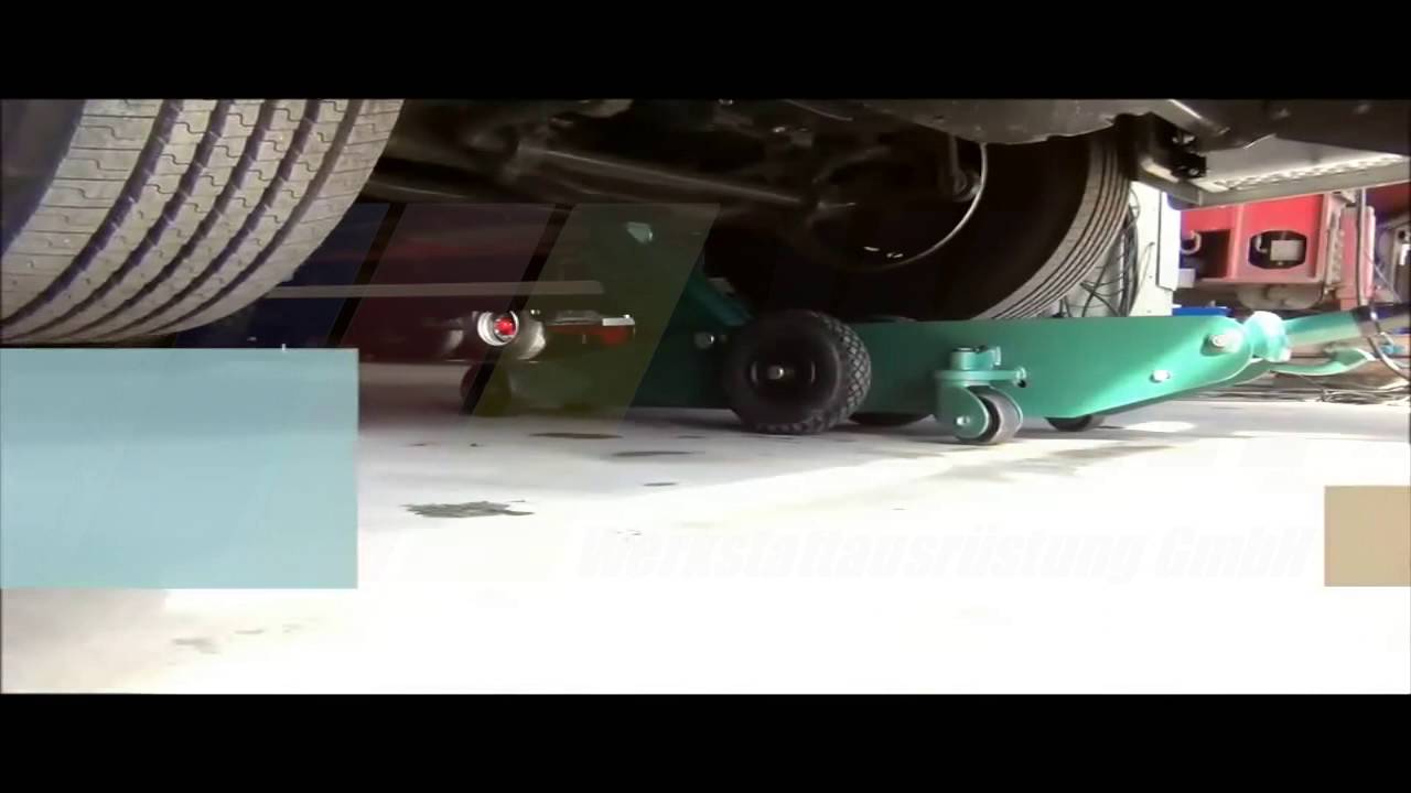 10 tonnen heben mit dem Wagenheber 10T C von Compac - YouTube