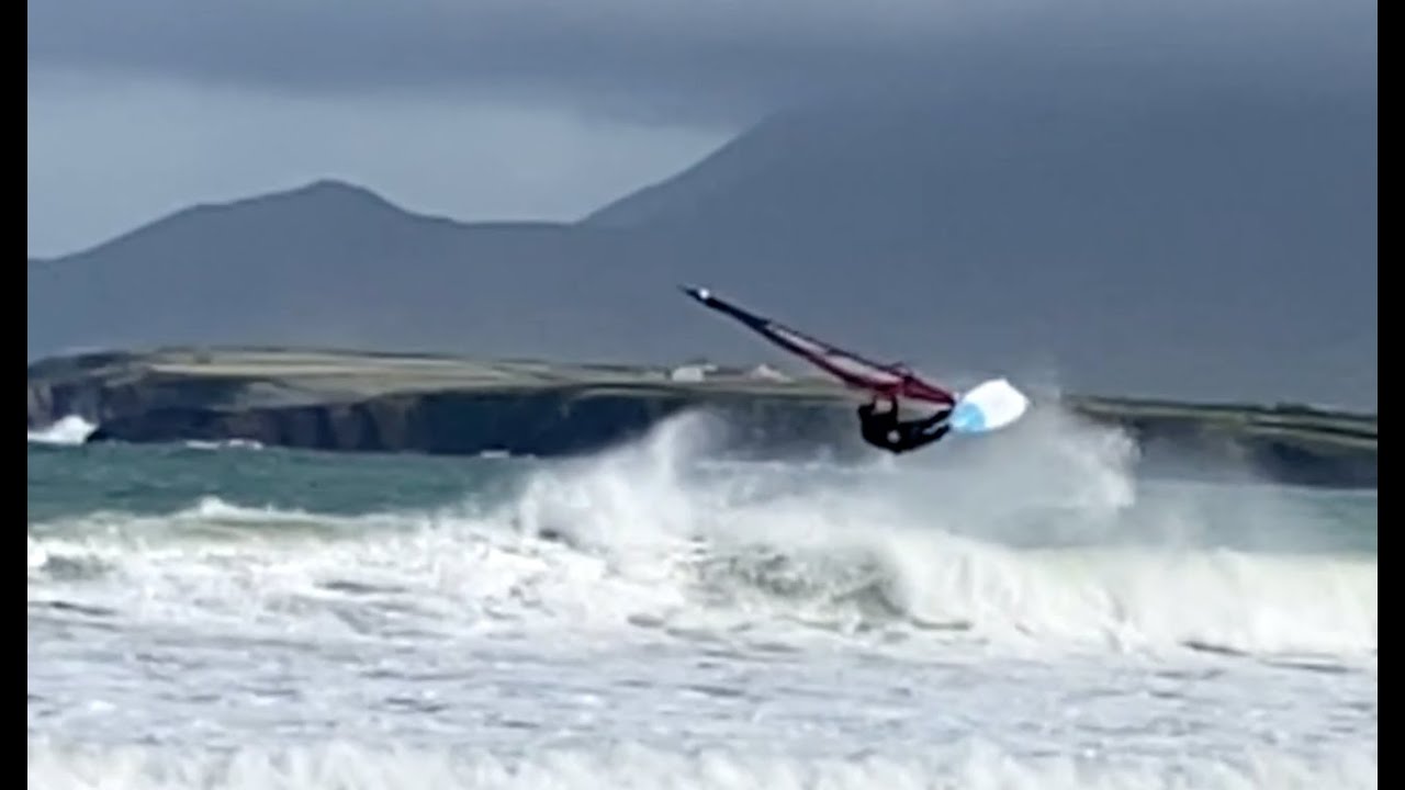 Guy Cribb wave riding at Smerick Beach in Ireland, 2019 - YouTube