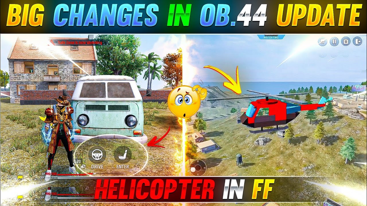 OB44 UPDATE FREE FIRE ll FREE FIRE NEW EVENT ll FREE FIRE OB44 UPDATE ...