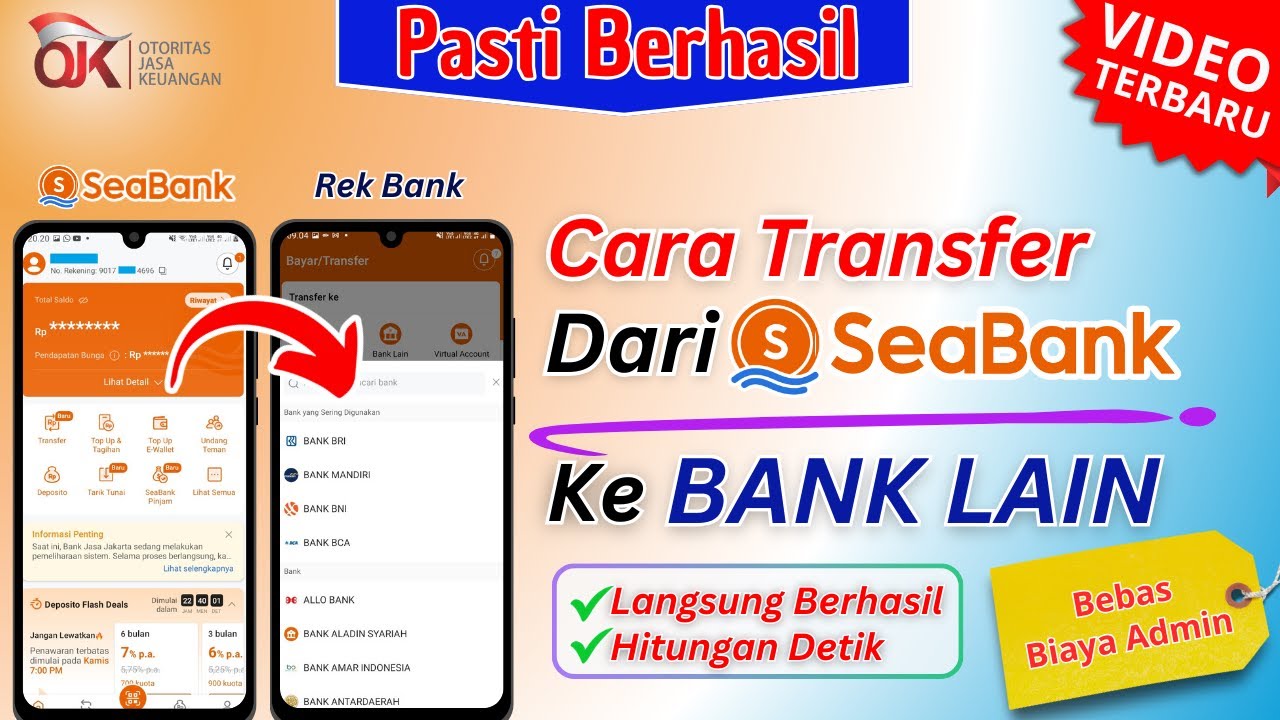 Cara Transfer Seabank Ke BCA | Cara Transfer Seabank Ke Rekening Bank ...