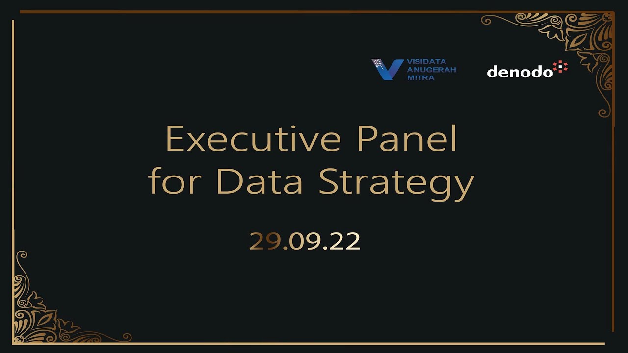 Denodo with Visidata Event 29 September 2022 - YouTube