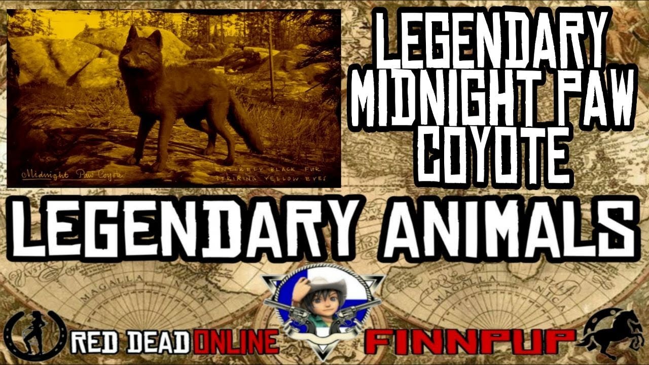Legendary Midnight Paw Coyote locations and Midnight Paw Coat from Gus ...