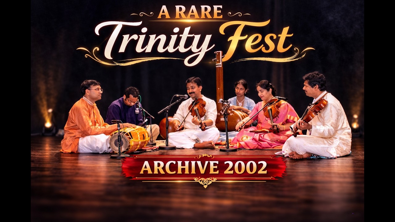 Lalgudi Bani Violin & Karaikudi Mani Bani Mridangam | Melbourne Trinity ...