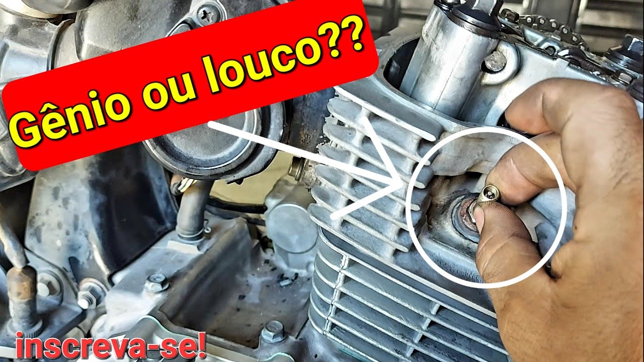 Motor não pegou depois de feito! usei técnica do pito pra ele funcionar ...