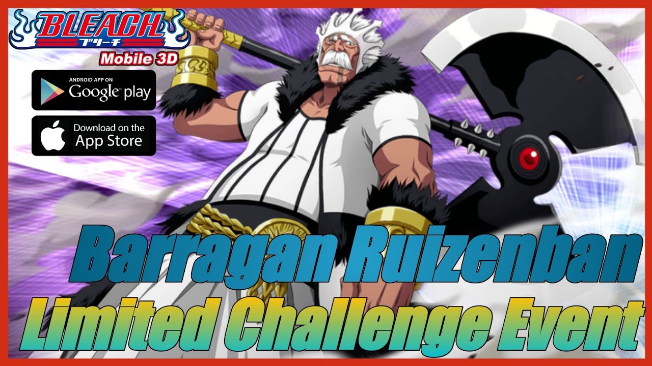 Bleach Mobile 3D | Gameplay 170 | Limited Challenge Event Barragan ...