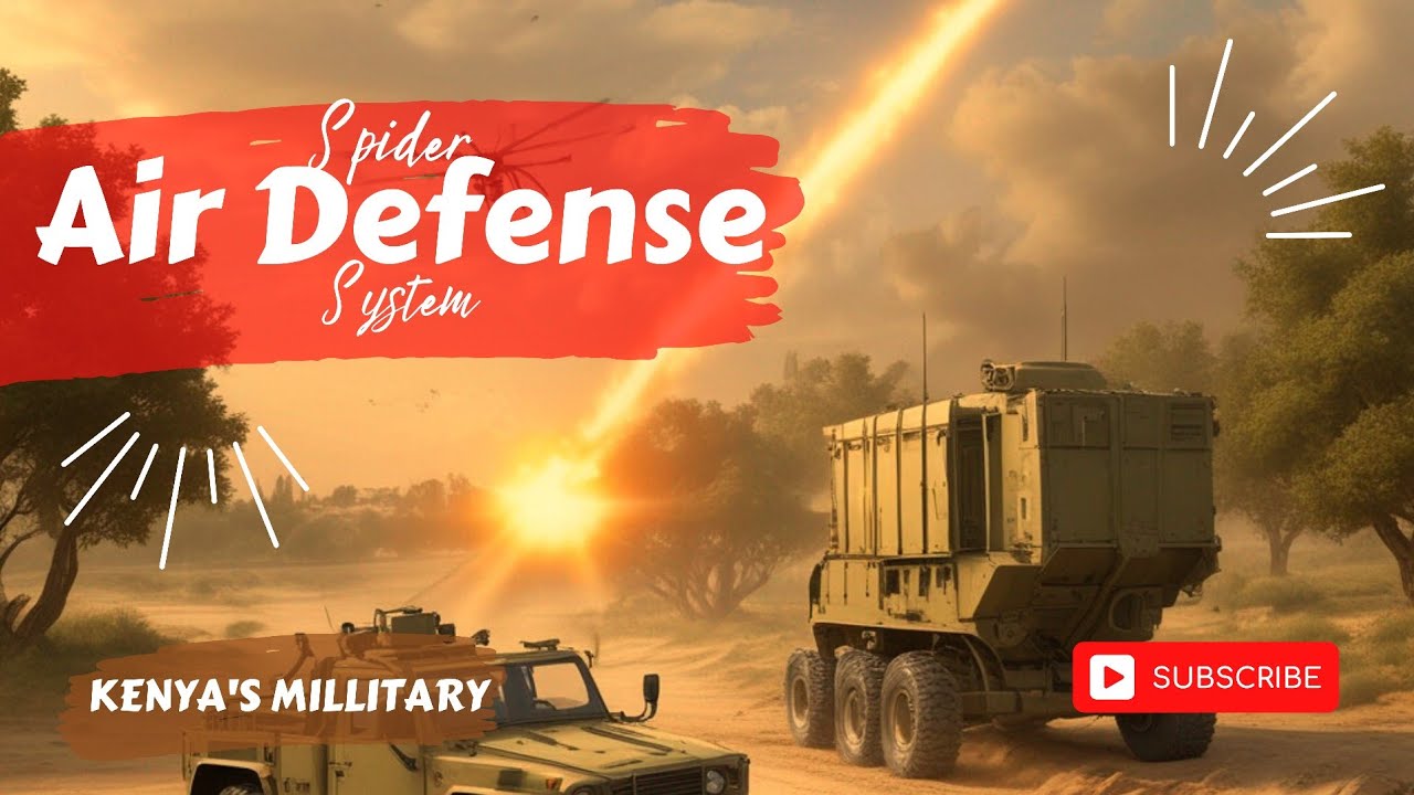 KENYA'S NEW SPIDER AIR DEFENSE SYSTEM - A PURCHASE FROM ISRAEL - YouTube