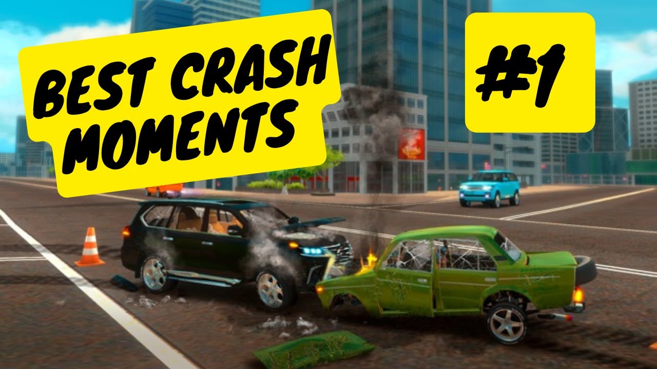 Best real crash car moments #1 - YouTube