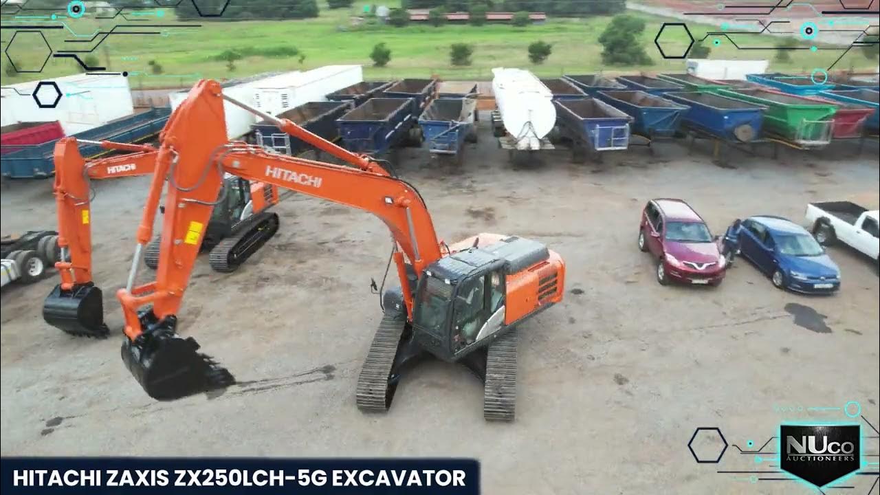 HITACHI ZAXIS ZX250LCH-5G EXCAVATOR | NUco Auctioneers - YouTube