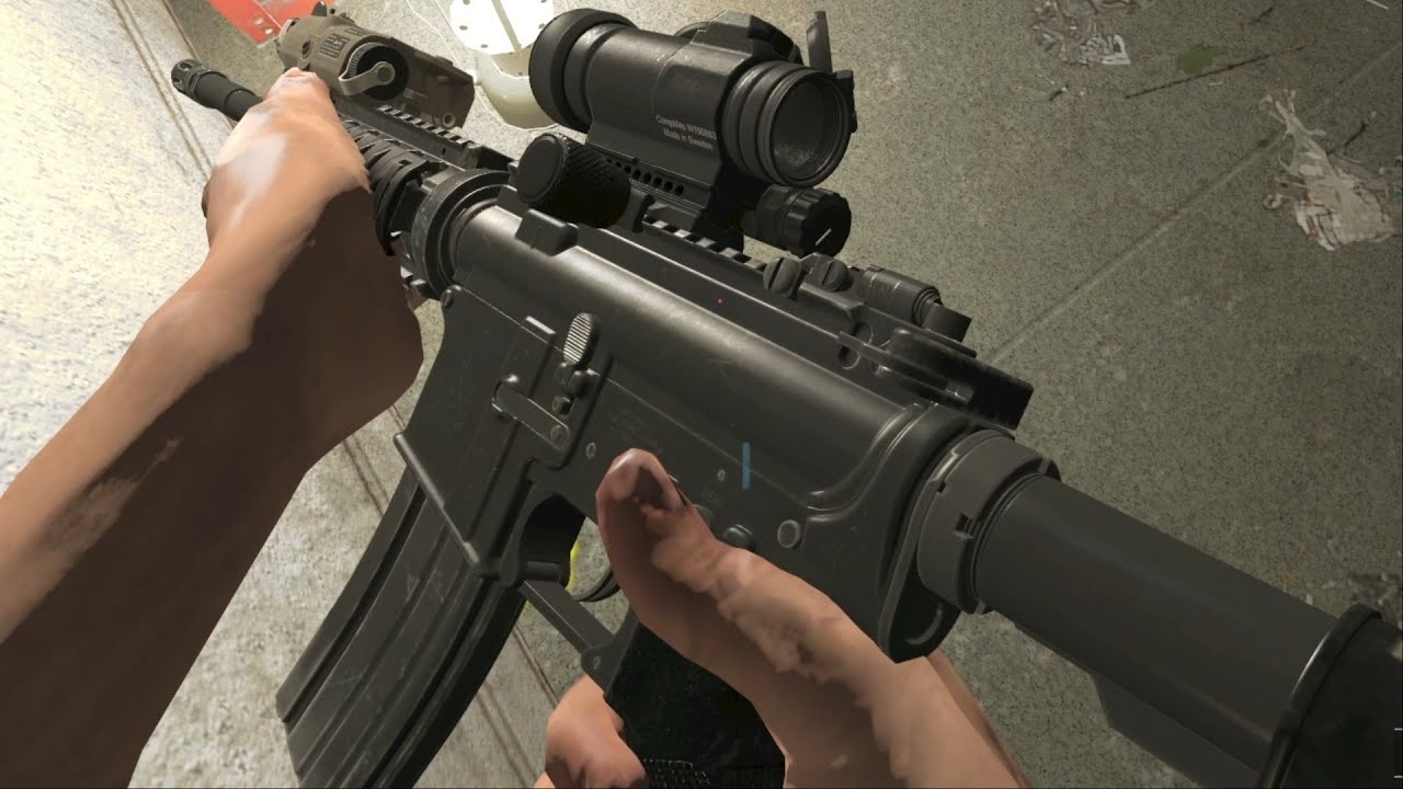 Left 4 Dead 2 Expert Gameplay M4A1 Carbine using BO6 Weapon Anim Mod ...