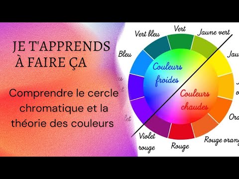 ColoConseil théorie des couleurs 1: le cercle chromatique - YouTube