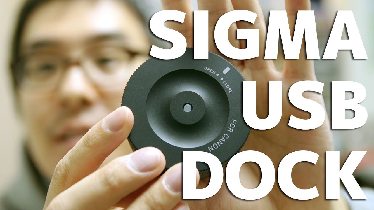 【マニアックなアイテム】SIGMA USB DOCK を使ってレンズのファームウェアを更新してみた！ - YouTube