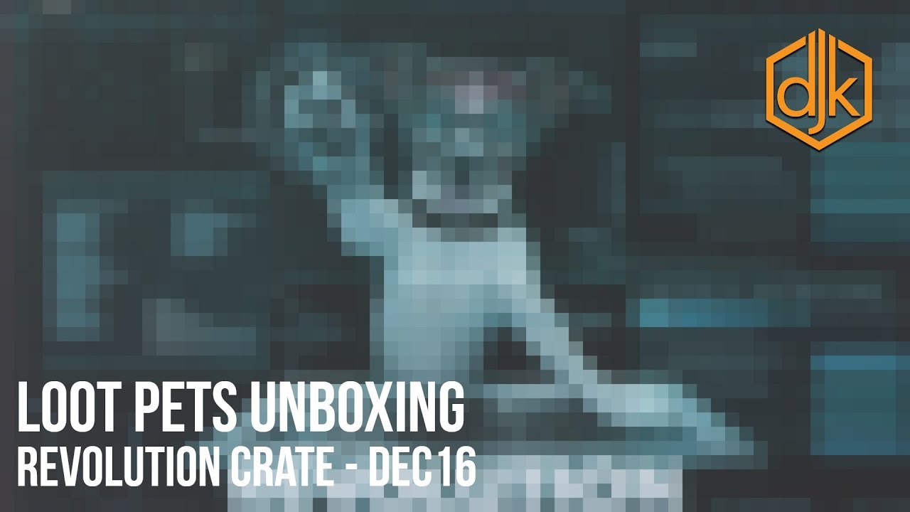 LootPets December 2016 - Revolution Crate Unboxing - YouTube